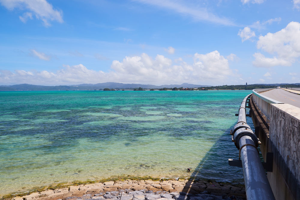 Kouri Beach is shallow and has plenty of facilities, making it popular ...